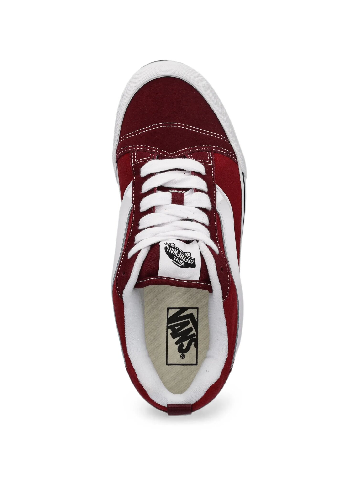 Кроссовки VANS Knu Skool suede logo-patch sneakers, размер 11,5 US — фото 1