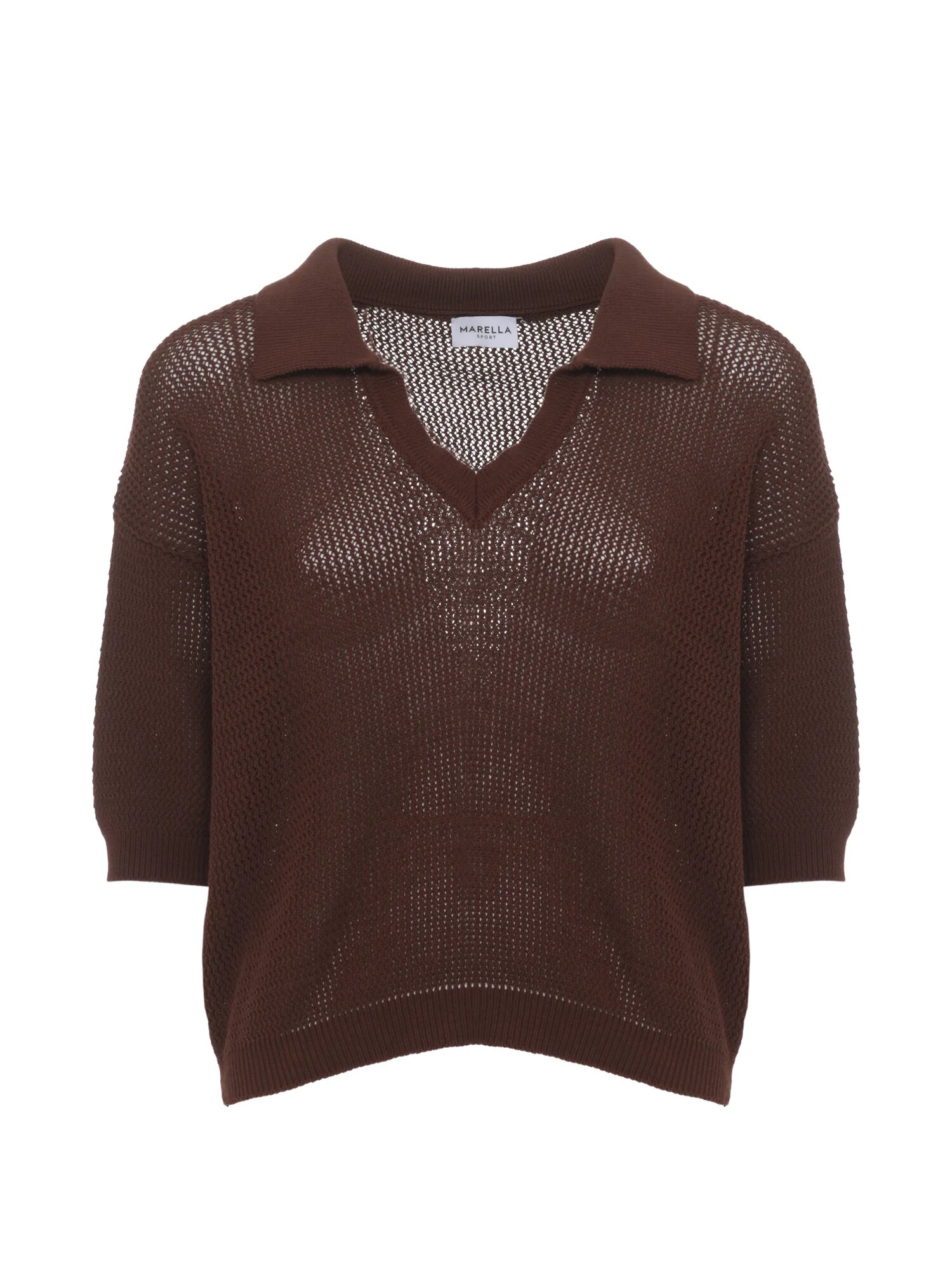 Джемпер MLSLEMBI open-knit V-neck jumper