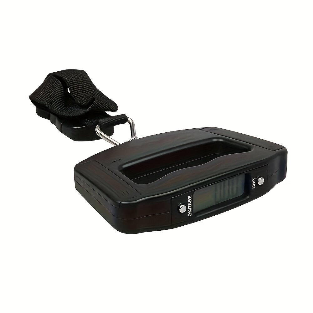 Цифровые ручные подвесные весы для багажа, 50 кг, с подсветкой LCD, портативные, цвет Ribbon