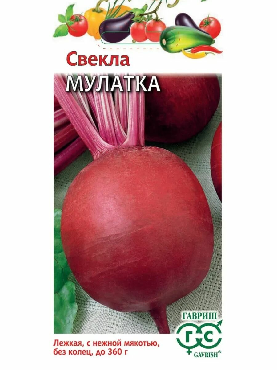 Семена "Свекла Мулатка"