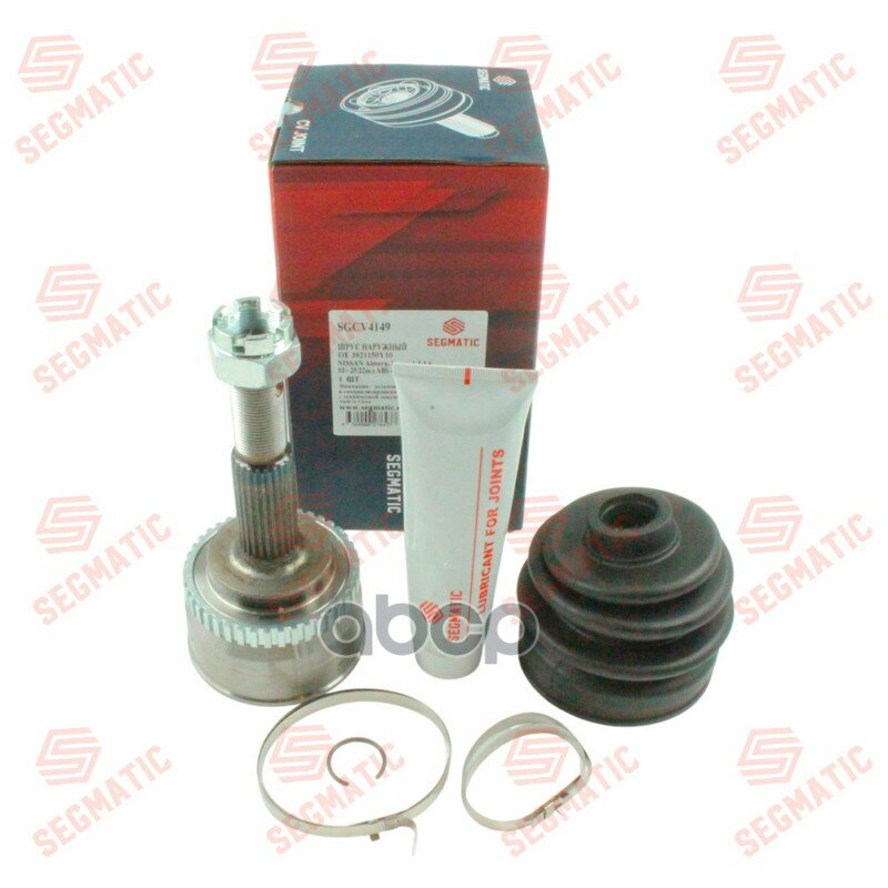ШРУС наружный NISSAN Almera, Sunny 1.3-1.6 93> 25/22шл ABS 42Т SEGMATIC арт. SGCV4149
