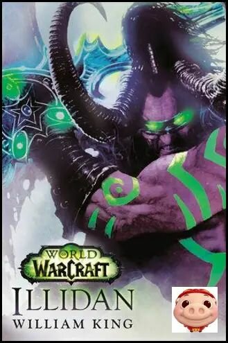 Книга World of Warcraft: Illidan Уильям Кинг Фэнтези Мягкая обложка Английский язык