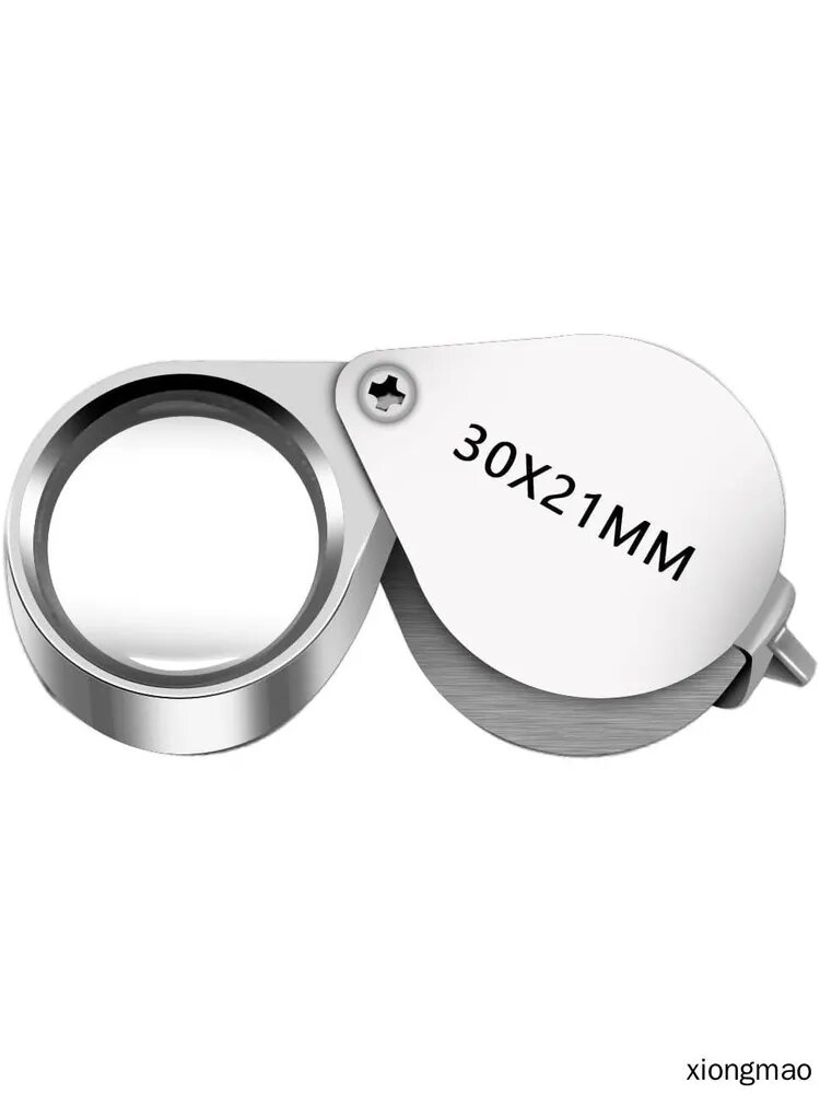 Лупа 30-кратная, диаметр: 21 мм