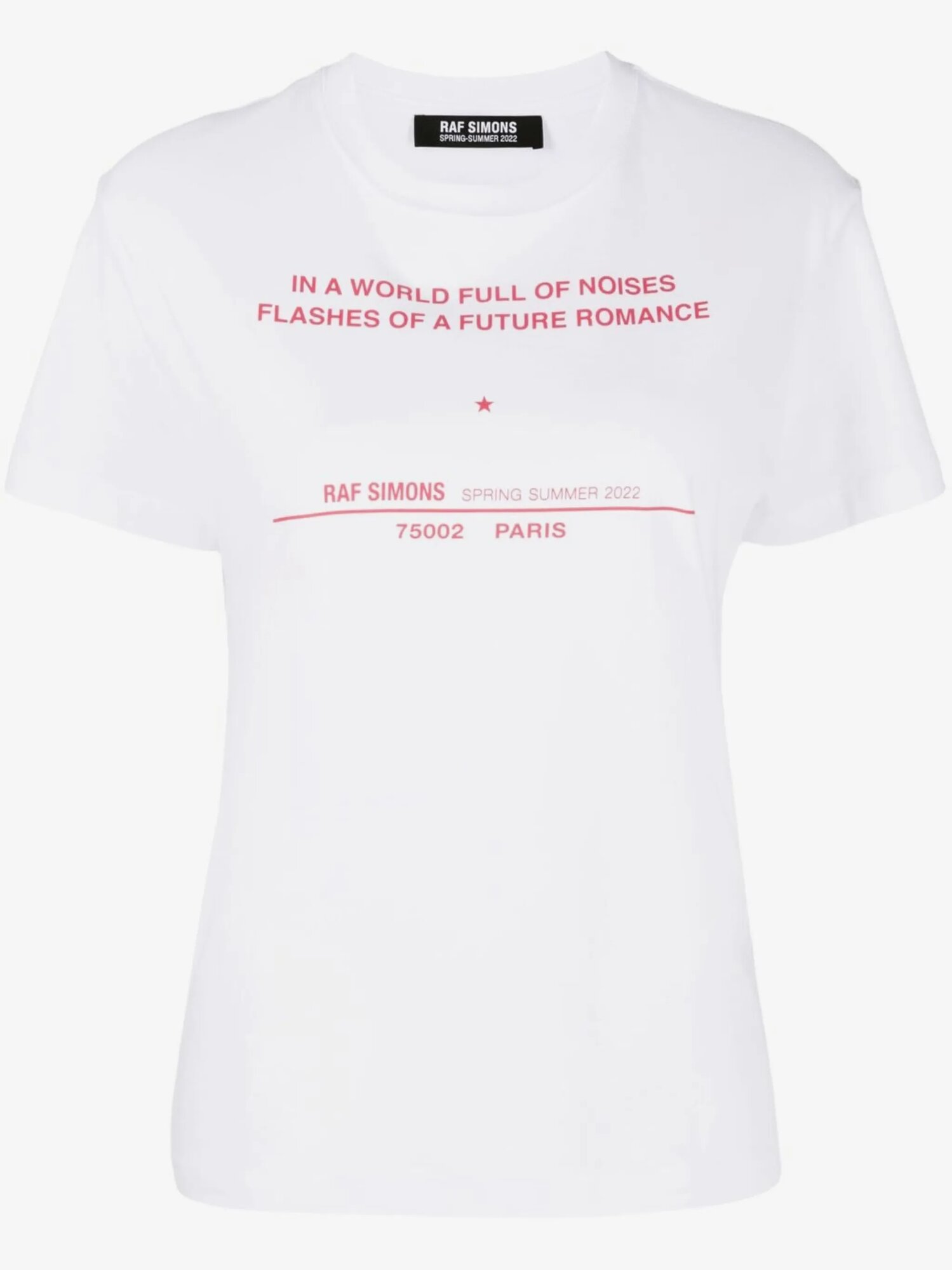 Футболка Raf Simons Tour