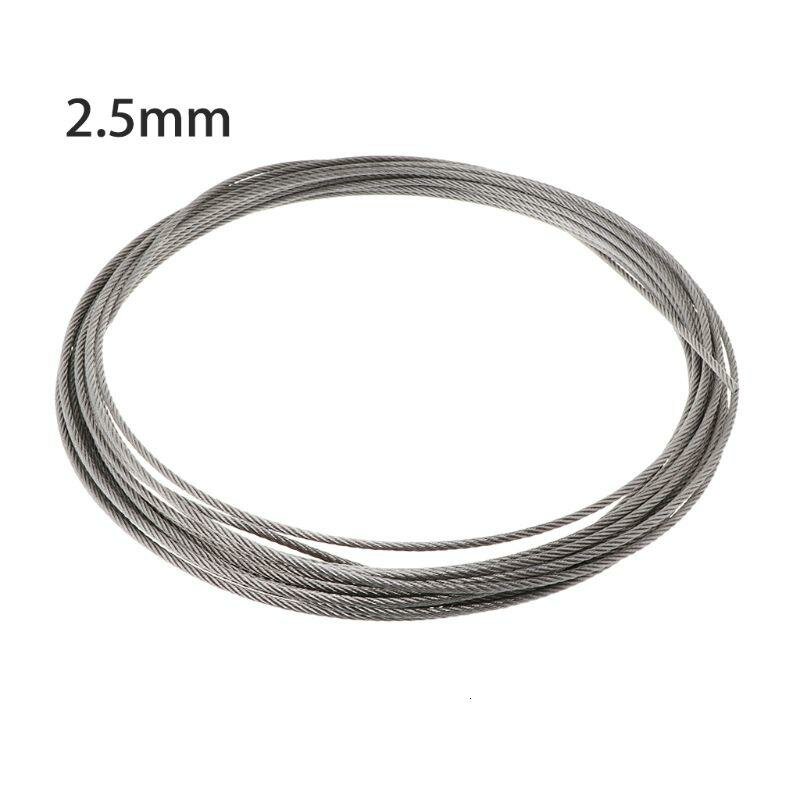 Трос из нержавеющей стали 304, 10м, 2.5mm