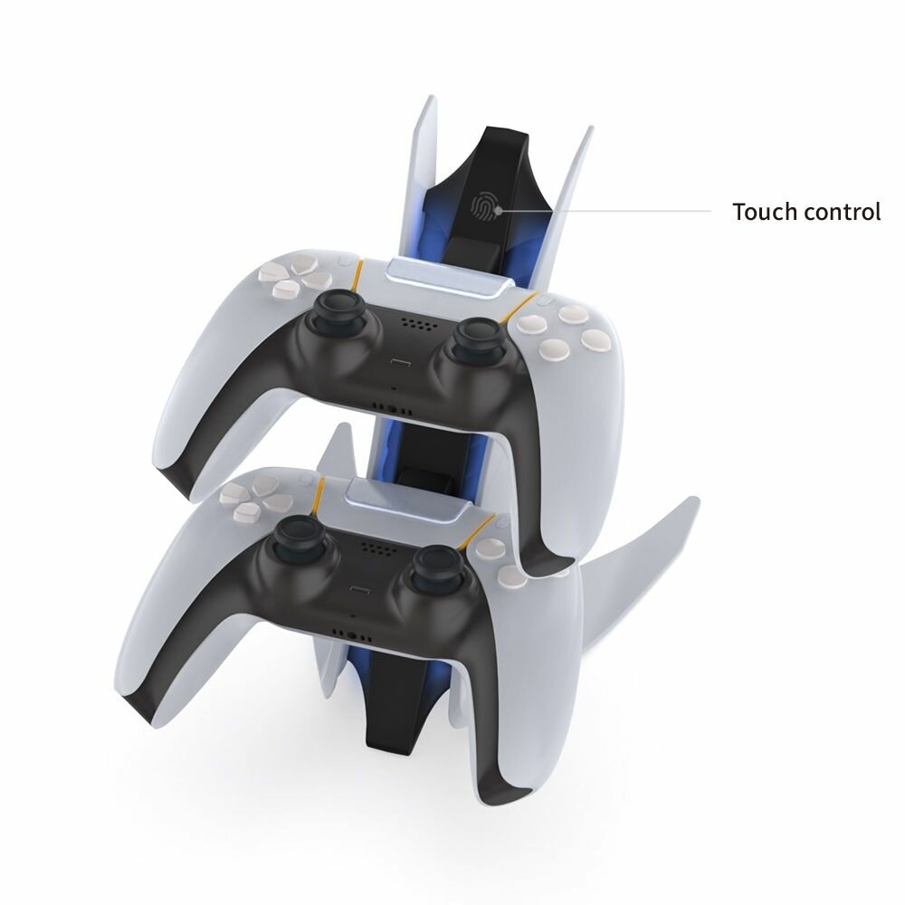 Подставка для геймпадов PS5 Dualsense с зарядкой и индикацией