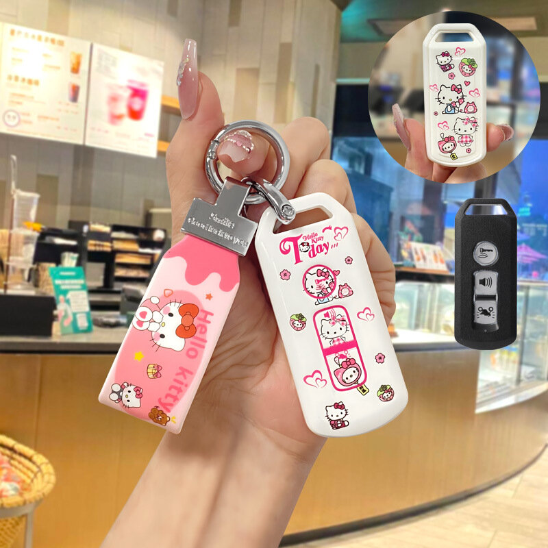 Ключевая цепочка для мотоцикла Honda K-Style Hello Kitty с шнуром для моделей NS125LA Lead125 PCX160