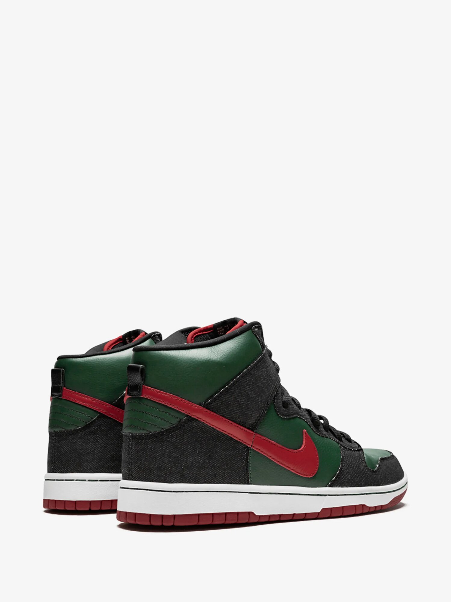 Кроссовки NIKE Dunk High Premium SB, размер 9.5 US, зеленый — фото 1