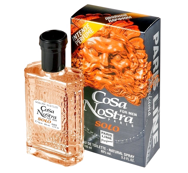 Мужской парфюм Cosa Nostra Solo 100 мл - Paris Line Parfums / Коза Ностра Соло