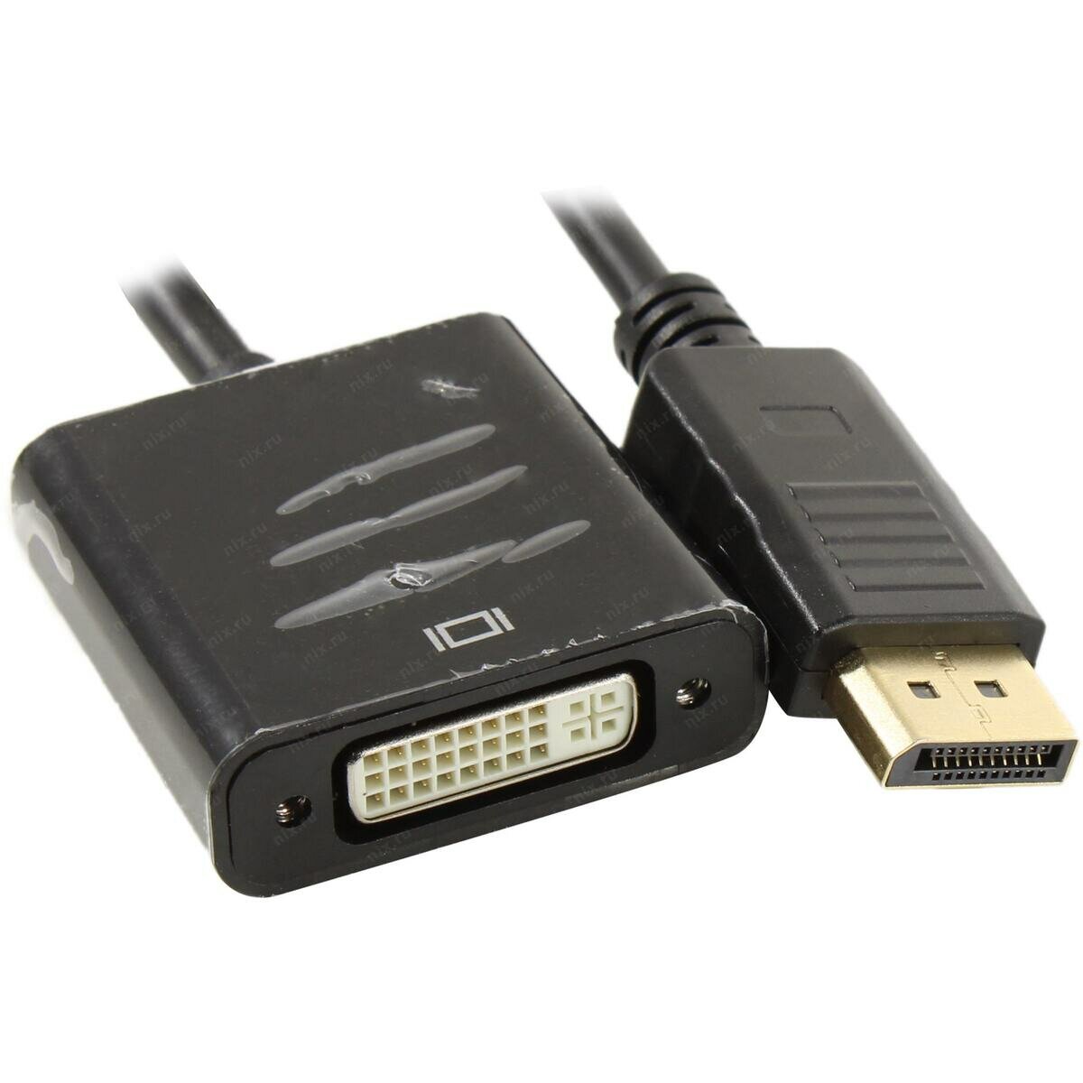 Cablexpert A-DPM-DVIF-002 Кабель-адаптер DisplayPort(M) - DVI(29F) 0.1м — фото 1