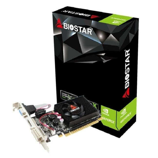Biostar VN6103THX6 (GeForce® GT 610) 2 Гб, DDR3, 64 бита, PCI Express, 1xHDMI,1xD-Sub,1xDVI-D