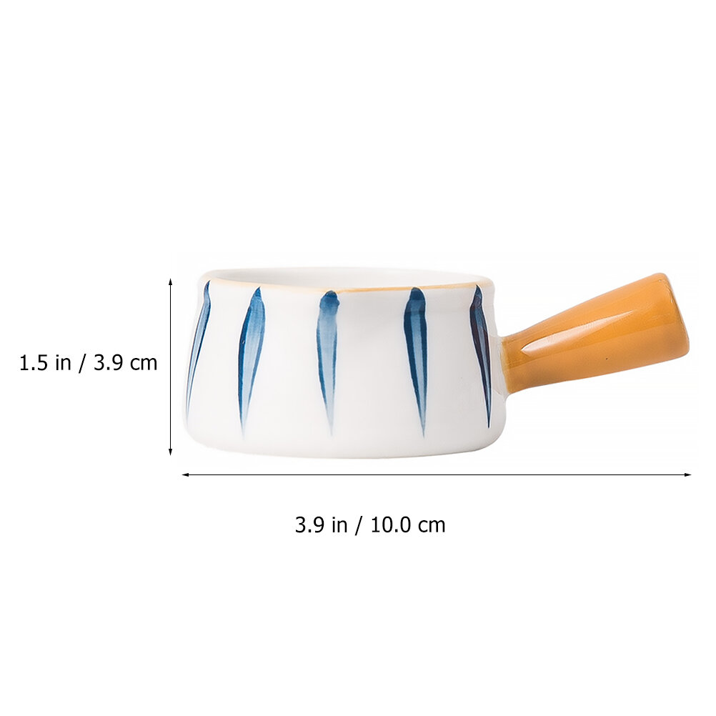 Керамический Стакан Для Молока Нордического Стиля 10X6.5X3.5Cm