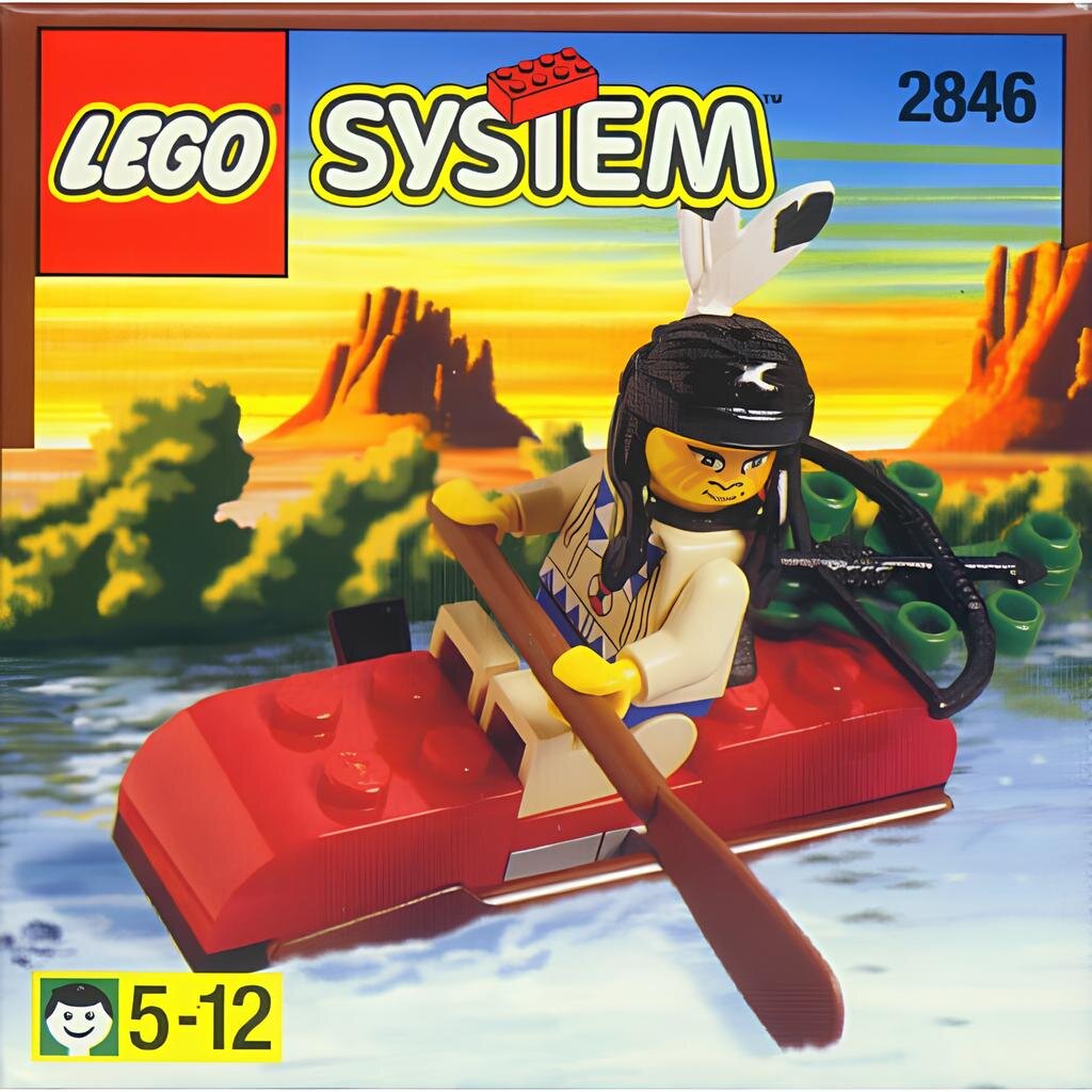 Набор LEGO Western 2846 Indian Kayak