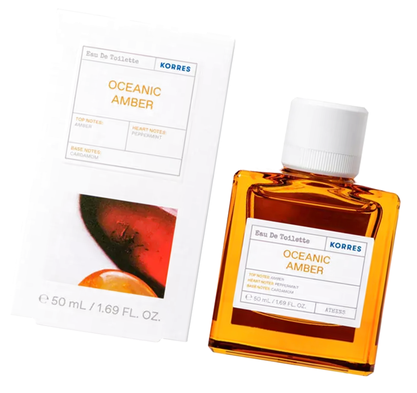 Korres Oceanic Amber 50 мл мужской аромат - Коррес Океаник Амбер туалетная вода