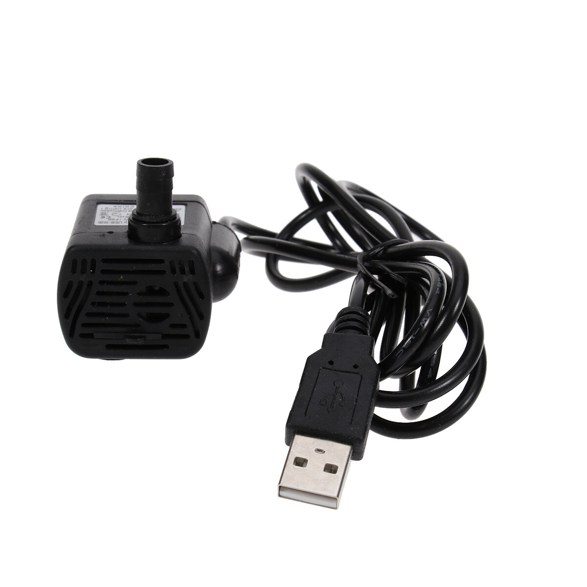 Насос Для Аквариума И Фонтана USB-1020 3W Цвет Черный Размер 1.4 X 1.5 X 1 Дюйм