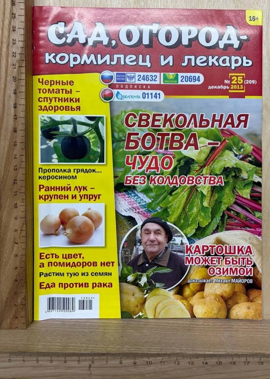 Журнал "Сад, огород кормилец и лекарь." №25 (209), декабрь 2013