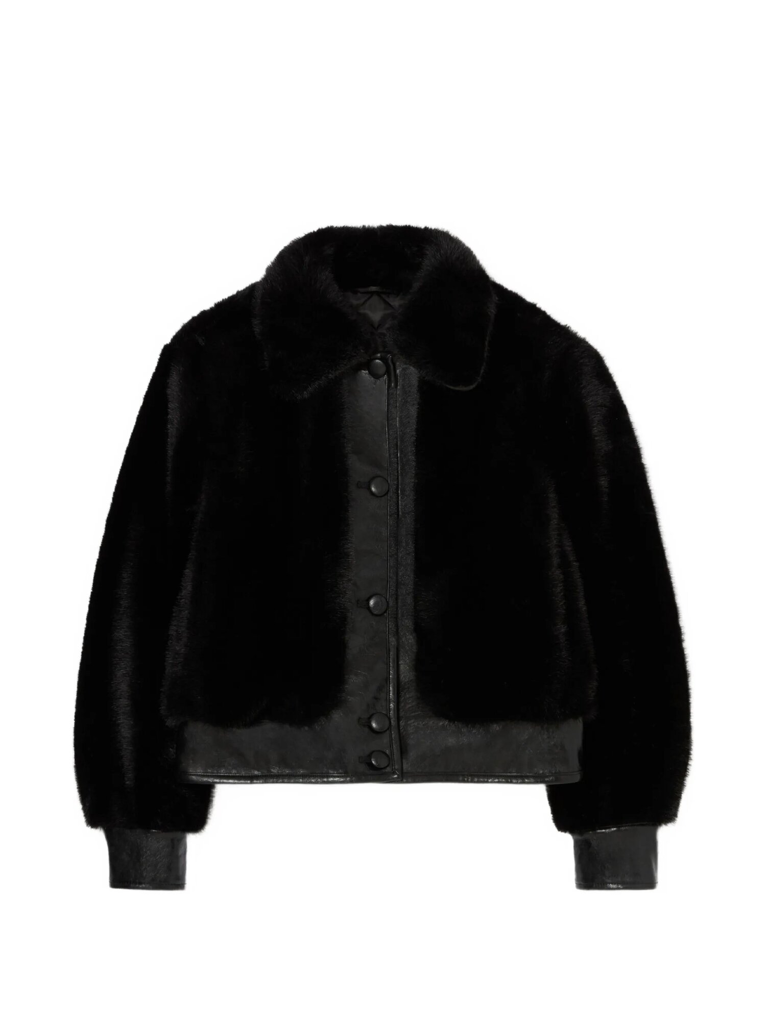 Куртка Short faux-fur jacket