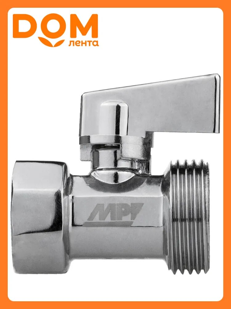 Кран-мини MPF 1/2"х3/4" ВР/НР хром
