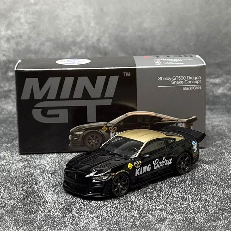 Машинка MINI GT MODEL 1:64 #1130 Ford Shelby GT500 Dragon Snake Die-cast Alloy Model Collection Toy Children Gifts