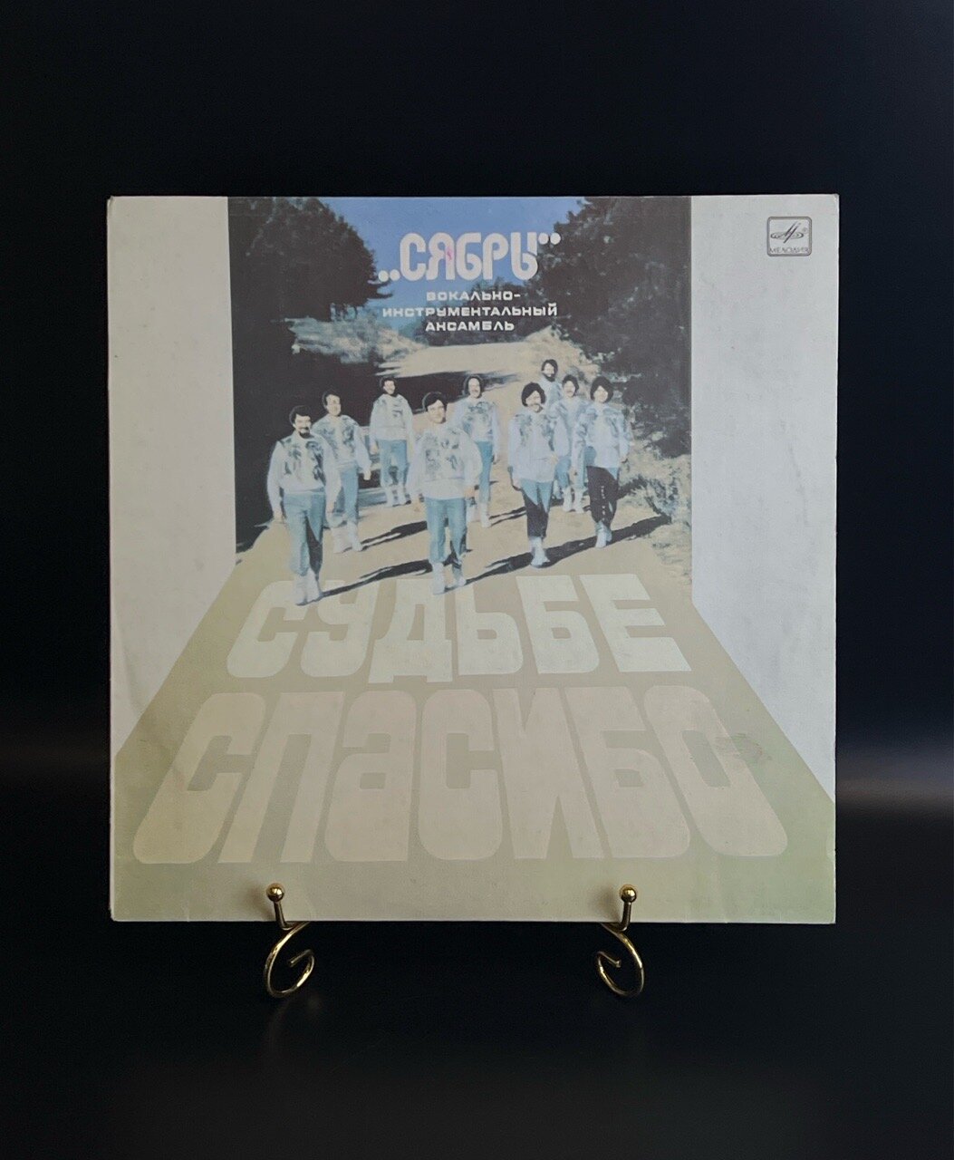LP ВИА Сябры - Судьбе спасибо. Виниловая пластинка 12 дюймов. Мелодия СССР 1985 год.