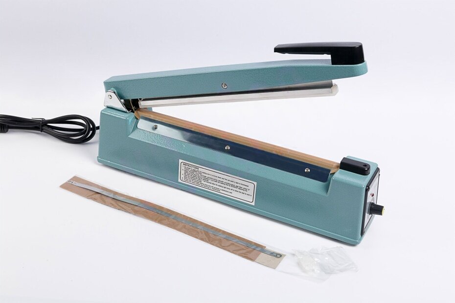 Ручной запайщик пакетов Hualian Machinery FS-300B с проставлением даты