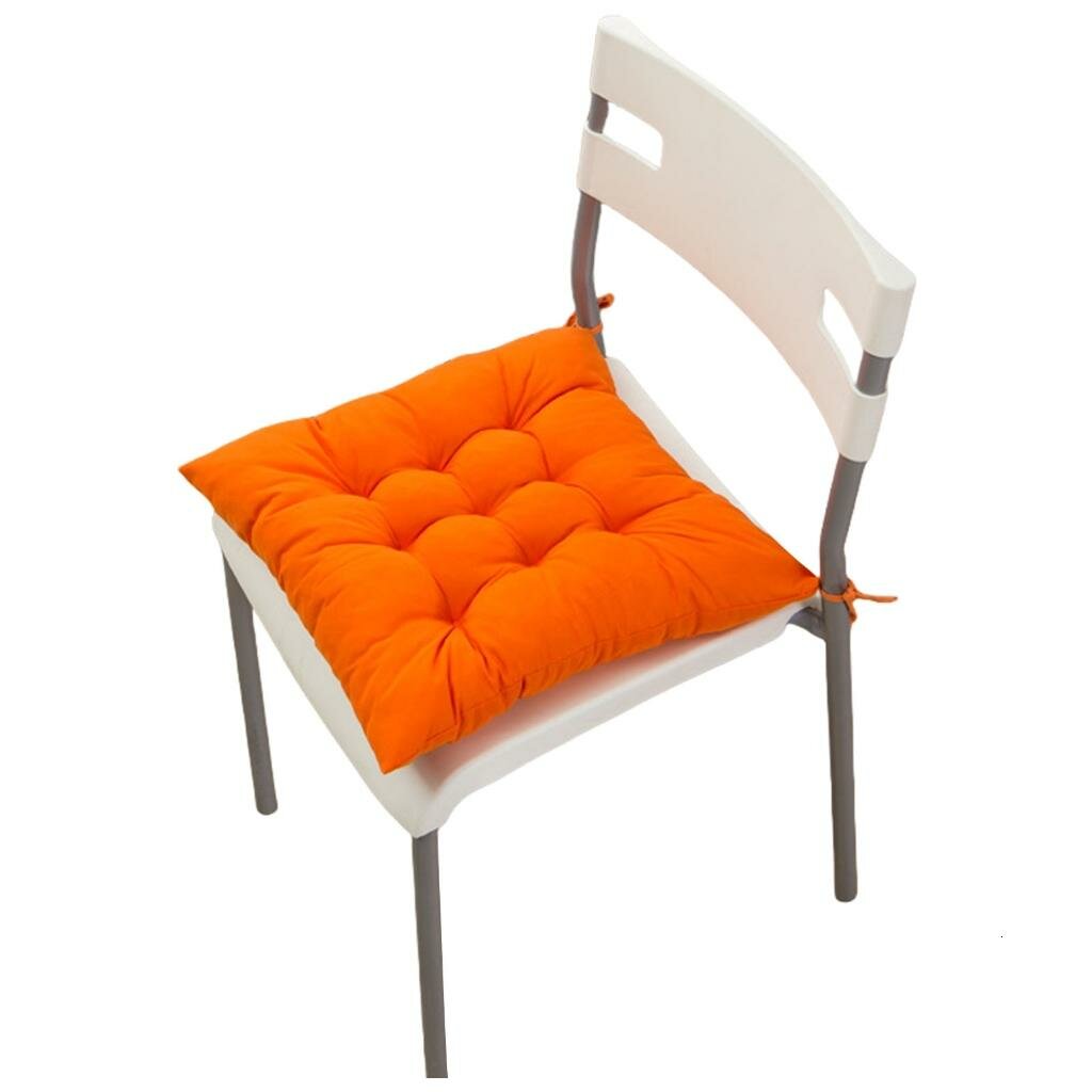 Коврик для стула с нескользящей основой, Оранжевый