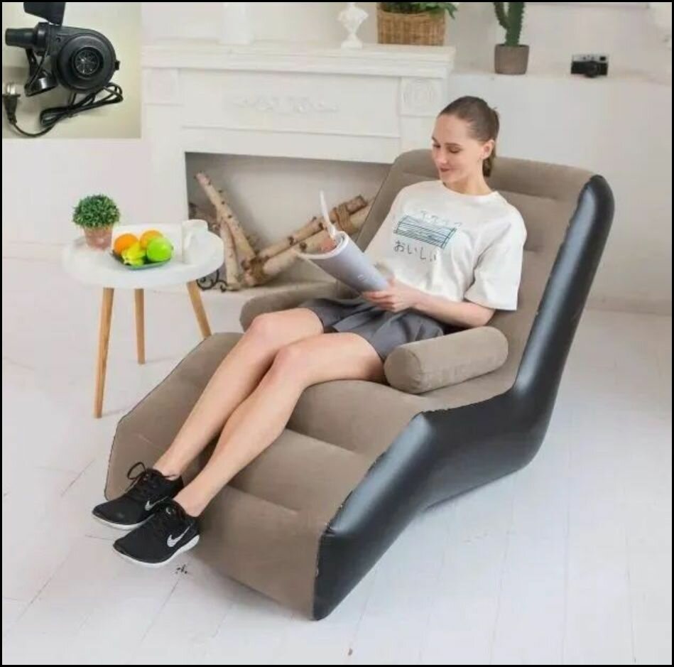 Кресло надувное 140х80 см