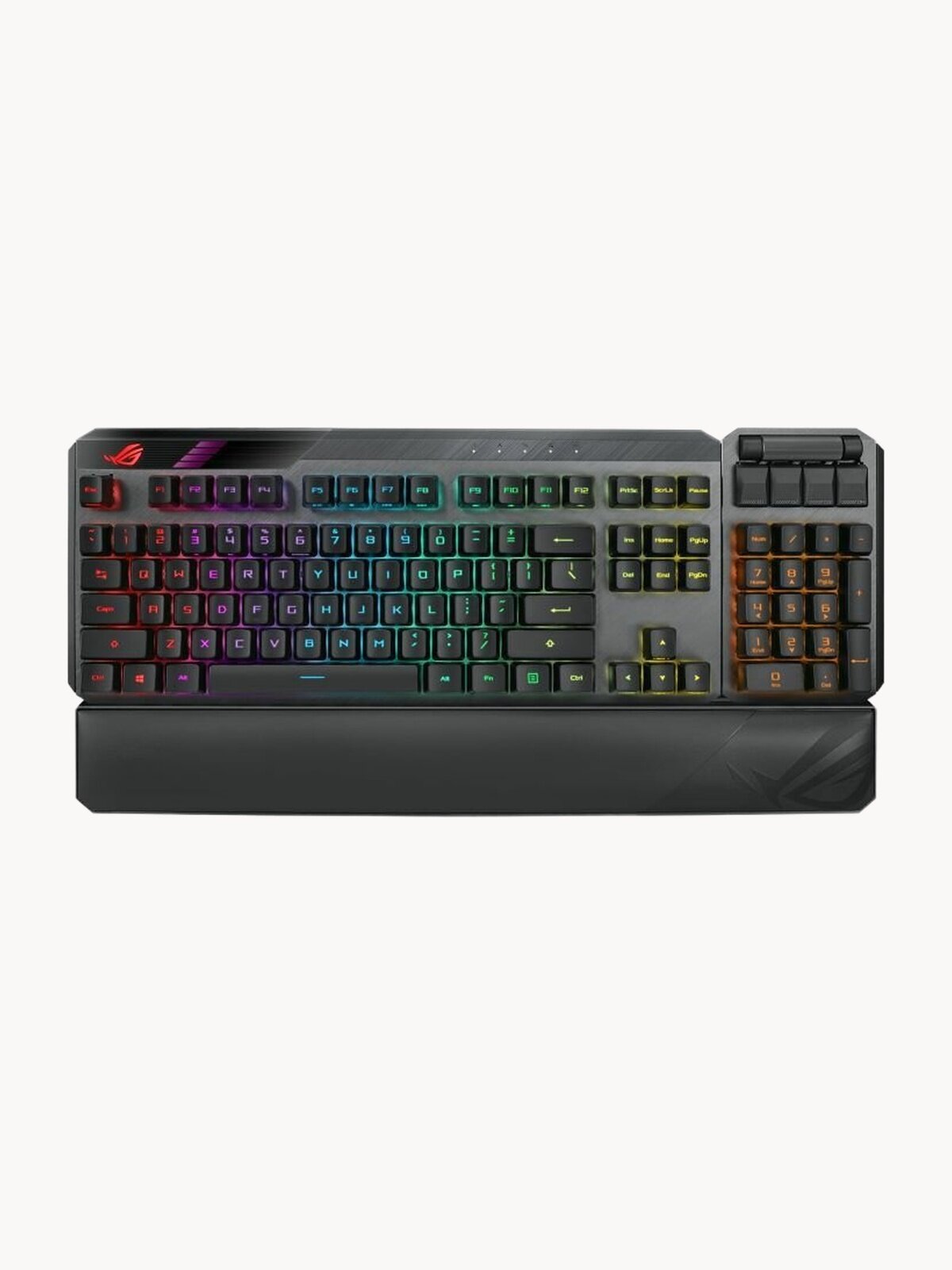 Игровая беспроводная клавиатура ASUS ROG Claymore II ROG RX RED, черный -hj