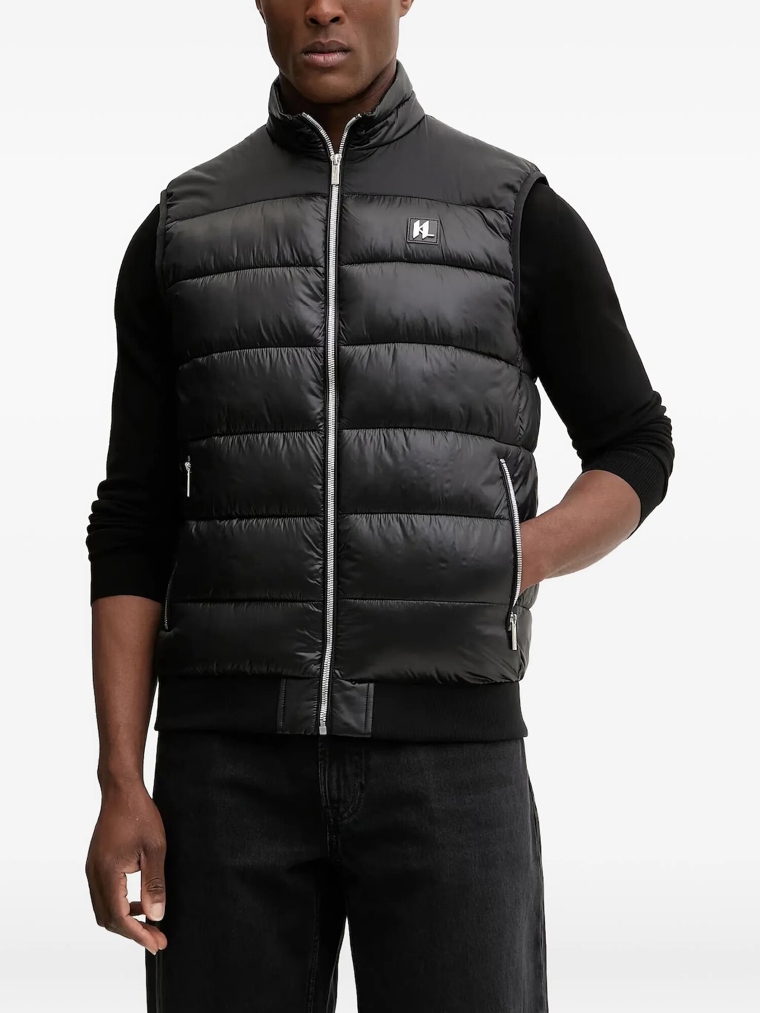 Жилет Quilted zip vest