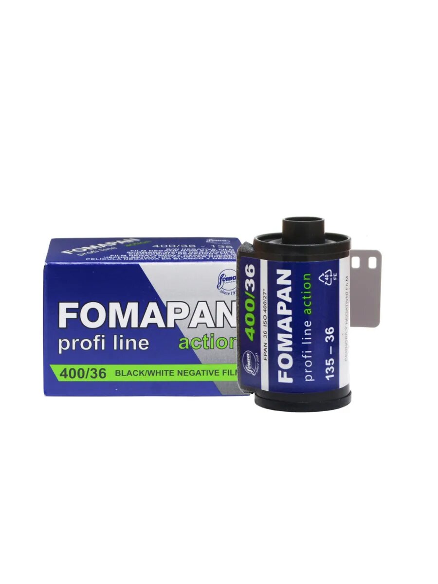 Фотопленка черно-белая Fomapan 400 35mm