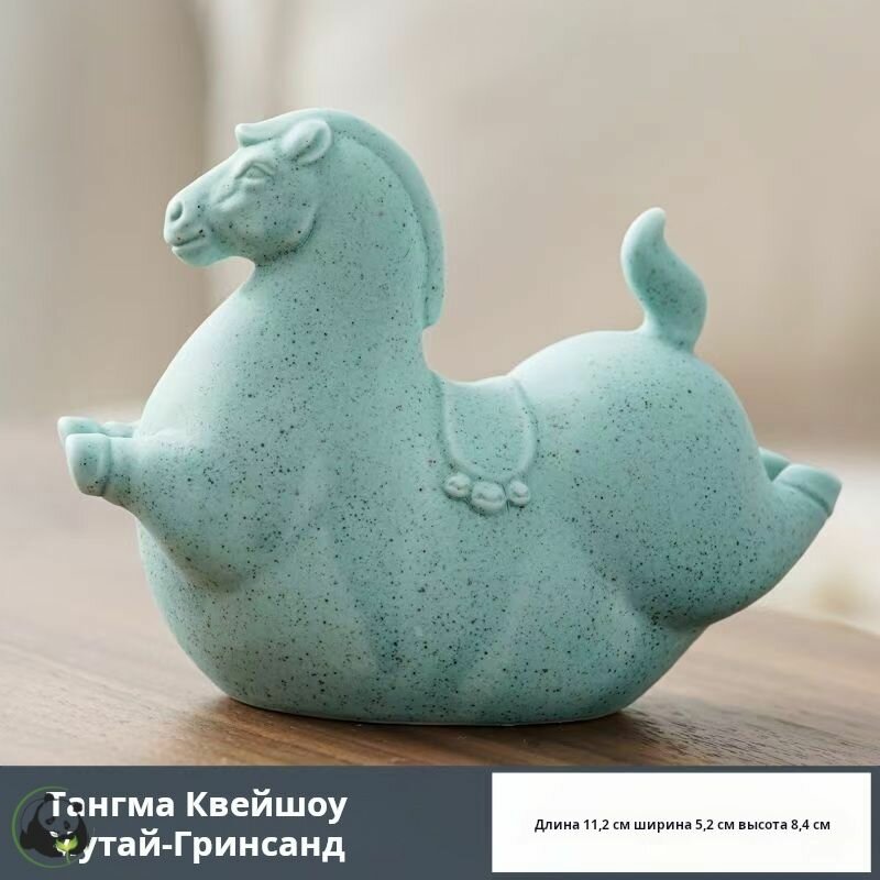 Статуэтки для интерьера, Лошади, керамика, украшения в виде животных