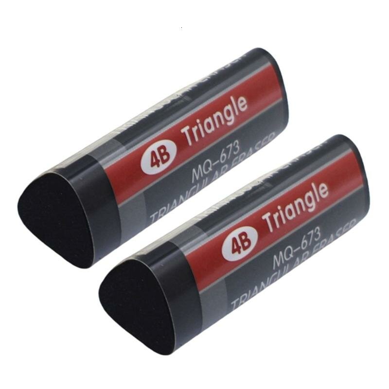 Набор ластиков 4B, 2 шт, Черный