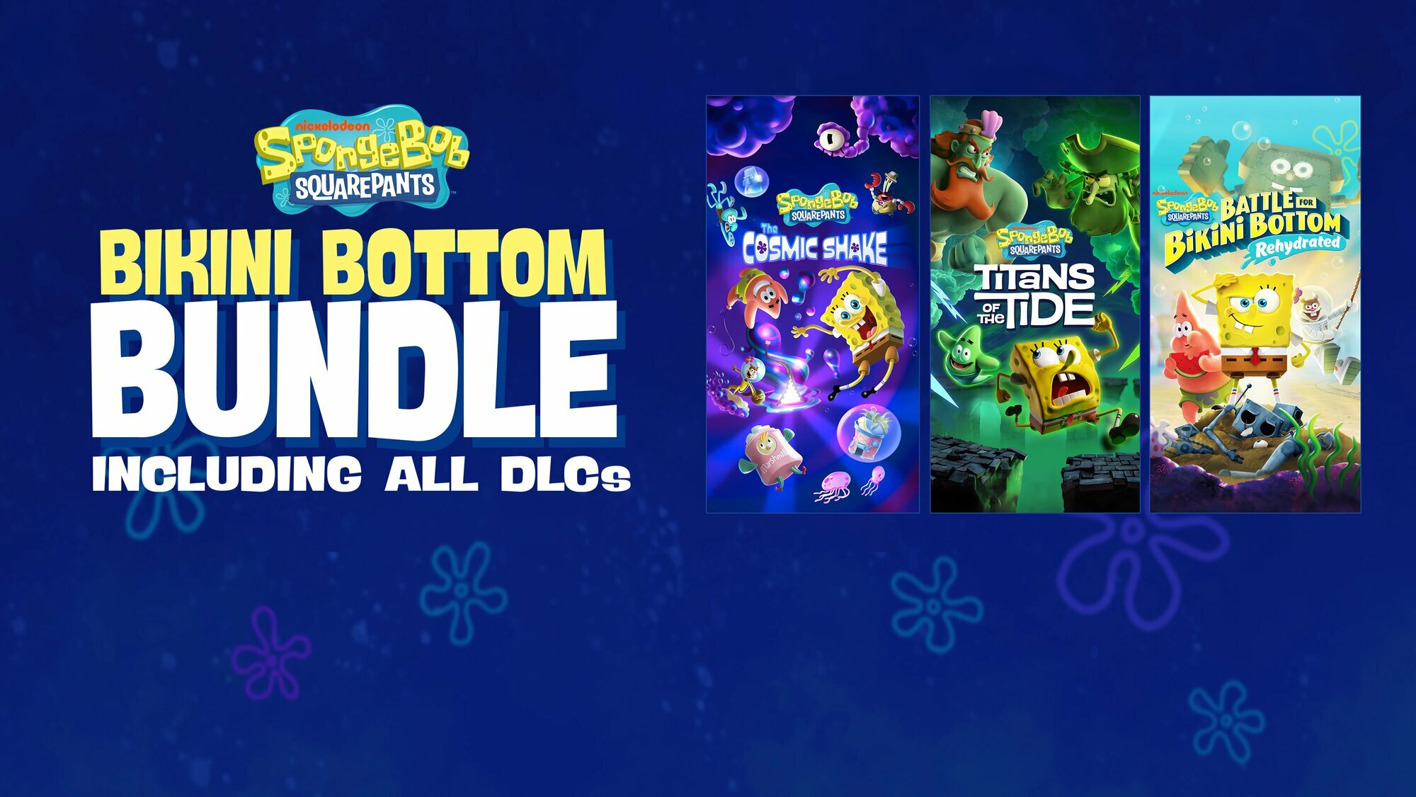 SpongeBob SquarePants Titans of the Tide Bikini Bottom Bundle для Sony PlayStation | PS5 на русском языке | Игра навсегда | Быстрая доставка (Турция)