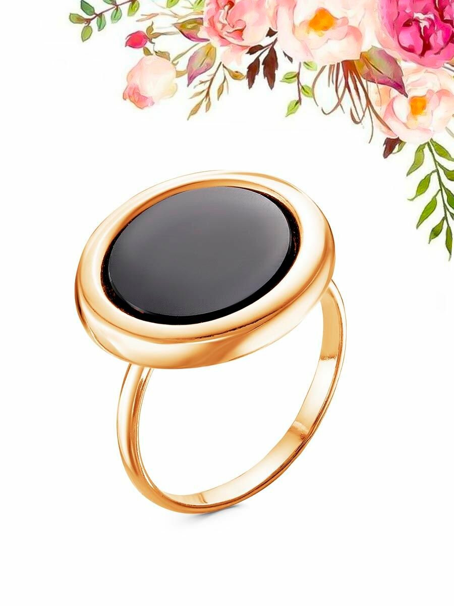 Кольцо, серебро, 925 проба, агат синтетический