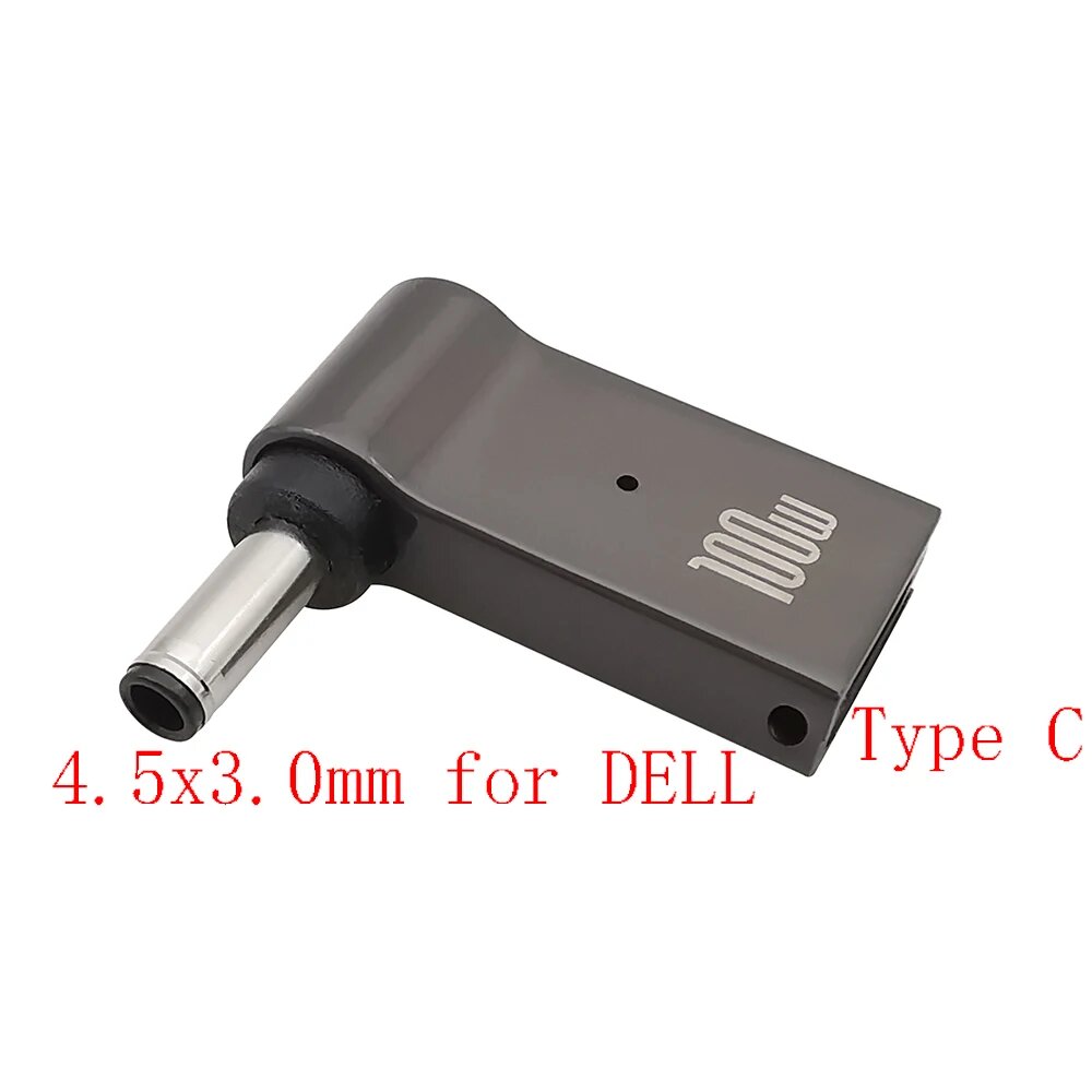 Адаптер USB Type C 100W для Dell 4.5x3.0mm