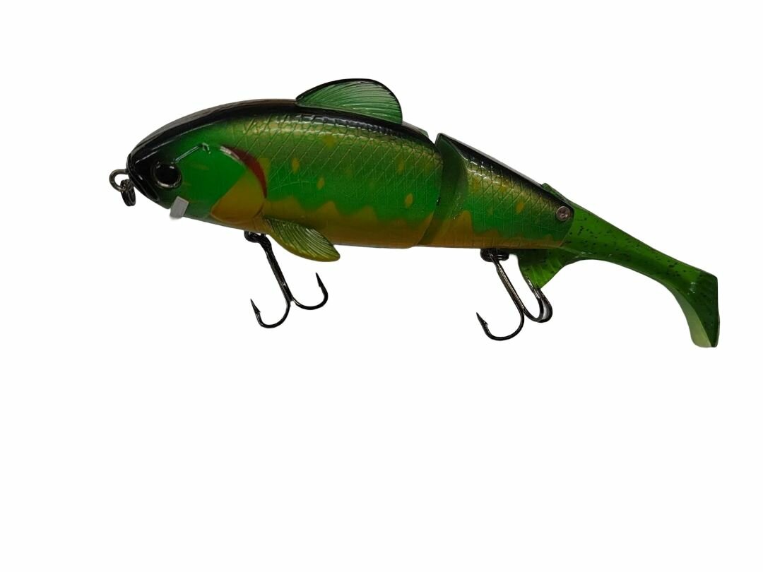 Воблер Husky Swimbait фирма COTTUS, длина 12.5 см, вес 65 грамм S(тонущий), заглубление 1,5-2,0 метров