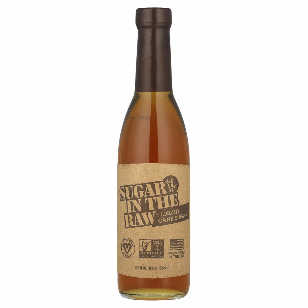 In the Raw, Sugar In The Raw®, жидкий тростниковый сахар, 369 мл (12,5 жидк. Унции)