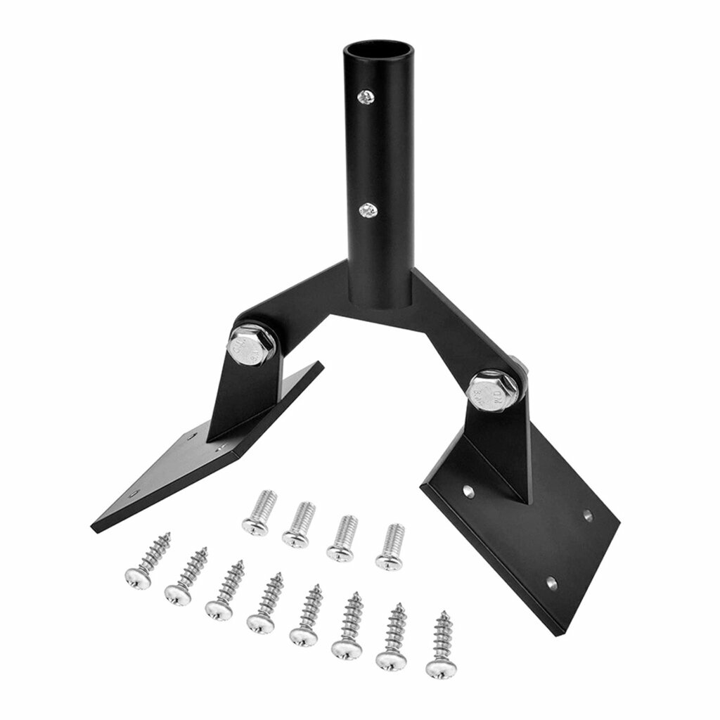 Регулируемые кронштейны для крепления на крыше Сверхпрочная стальная конструкция с вращающимся механизмом Простая установка флюгеров