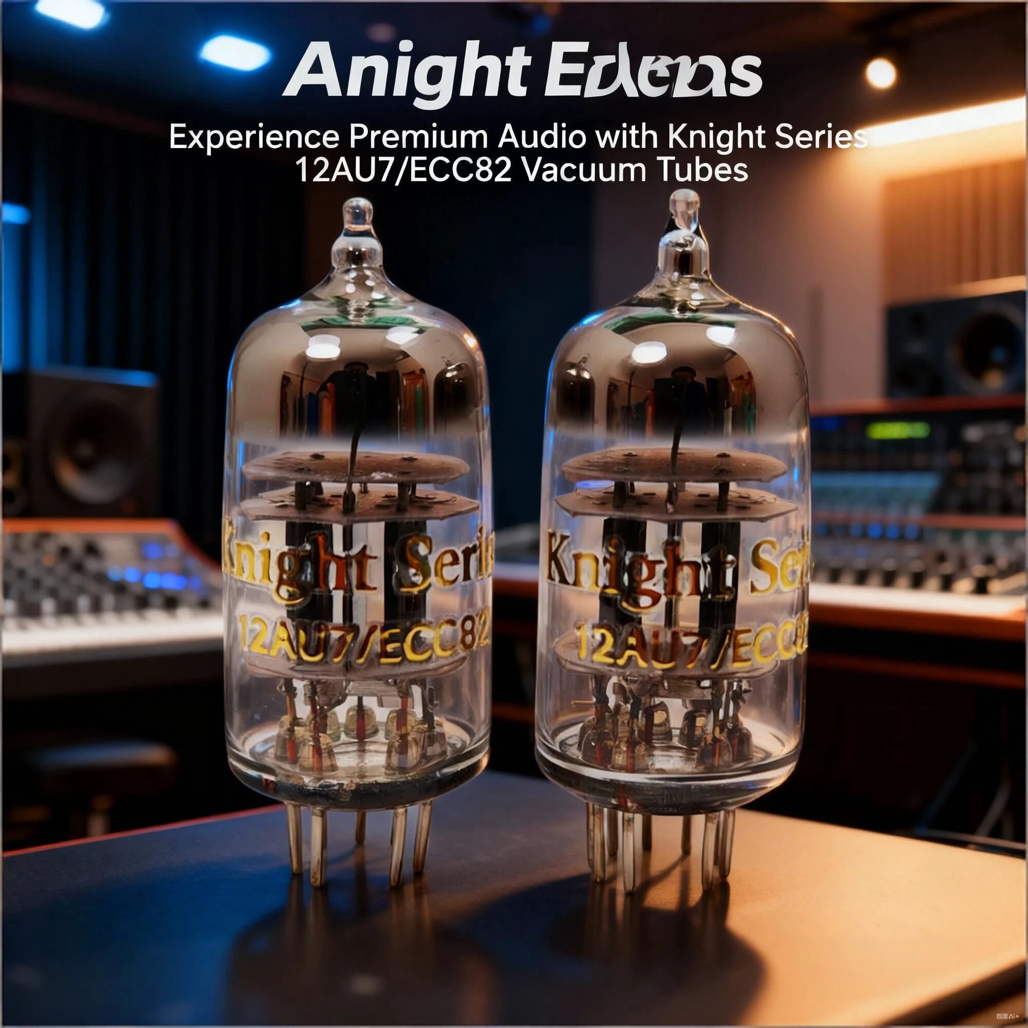 12AU7/ECC82 Vacuum Tube Knight Series, 2pcs Matched Pair
