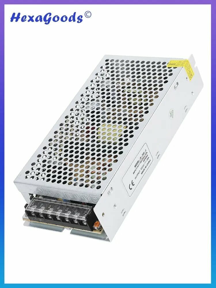 Импульсный БП 5В 20А 100Вт (S-100-5) AC110/220В 15% для LED и видеонаблюдения