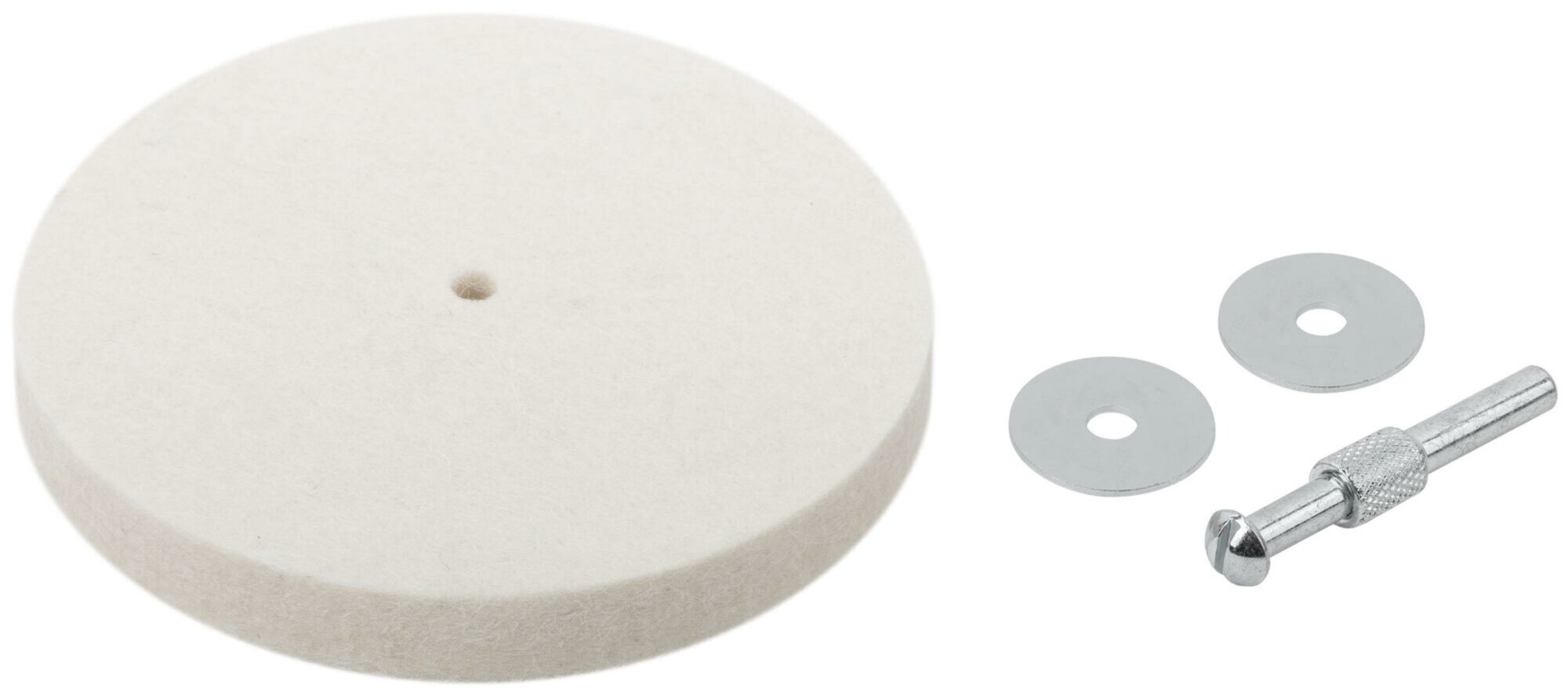 Круг полировальный фетровый со штифтом 115 мм