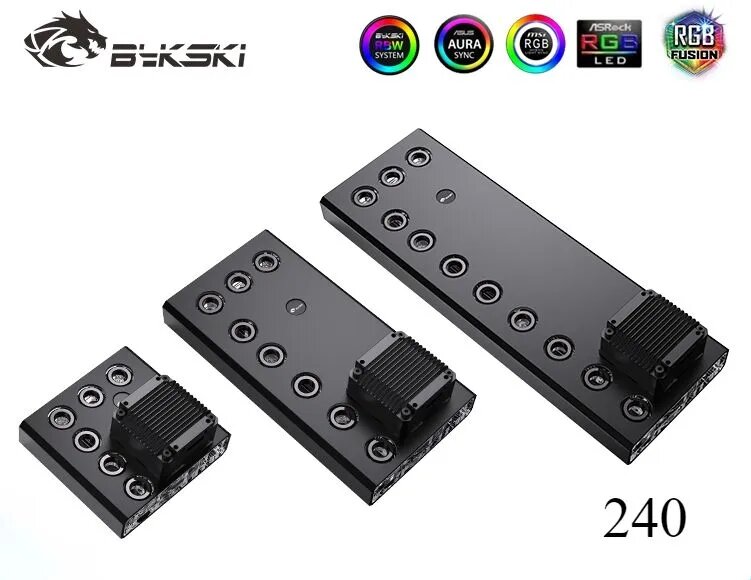 Bykski RGV-DDC-X-TK120/240/360 Универсальная водная доска для водяного охлаждения