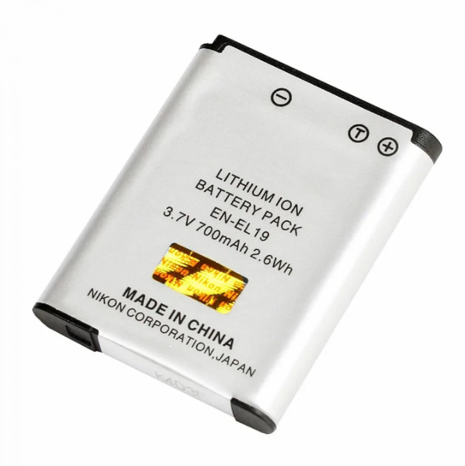 Аккумулятор MyPads EN-EL19 700 мАч для фотоаппаратов Nikon COOLPIX A100, A300, S2700, S2800, S2900