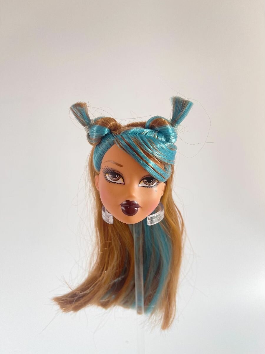 Голова куклы Bratz в панк-стиле Для кастома, ремонта, творчества Без упаковки