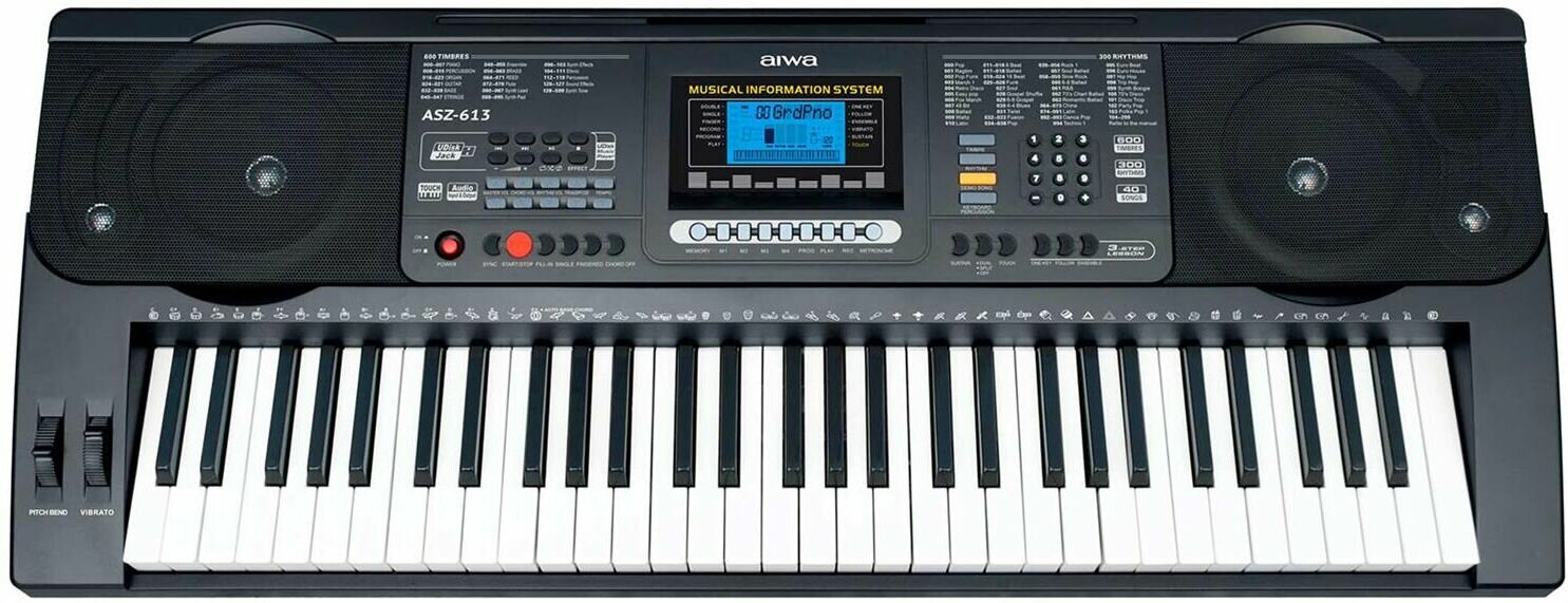 Синтезатор (20689) ASZ-613 черный