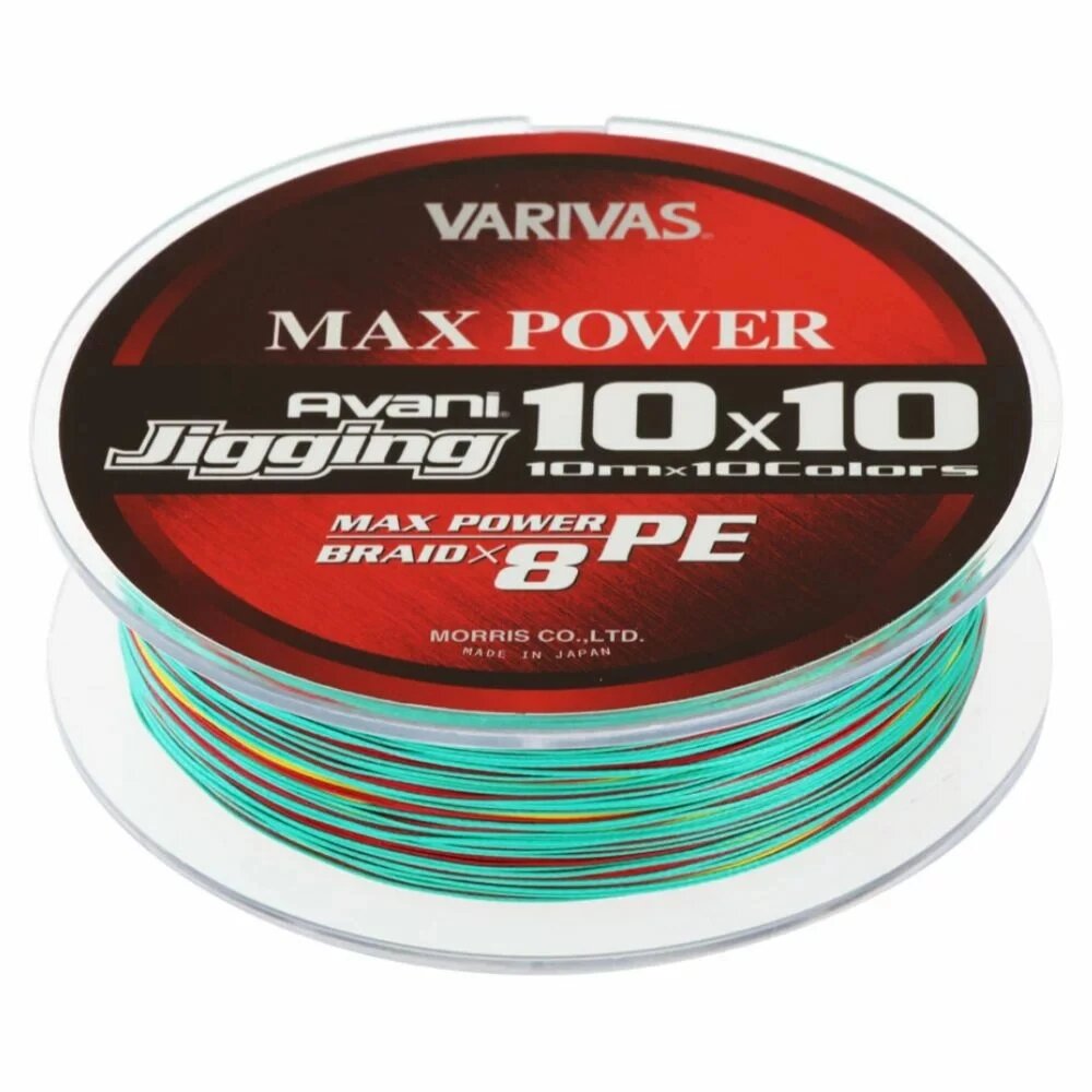 VARIVAS 300M Avani Jigging 10x10 Max Power 8 плетеная леска