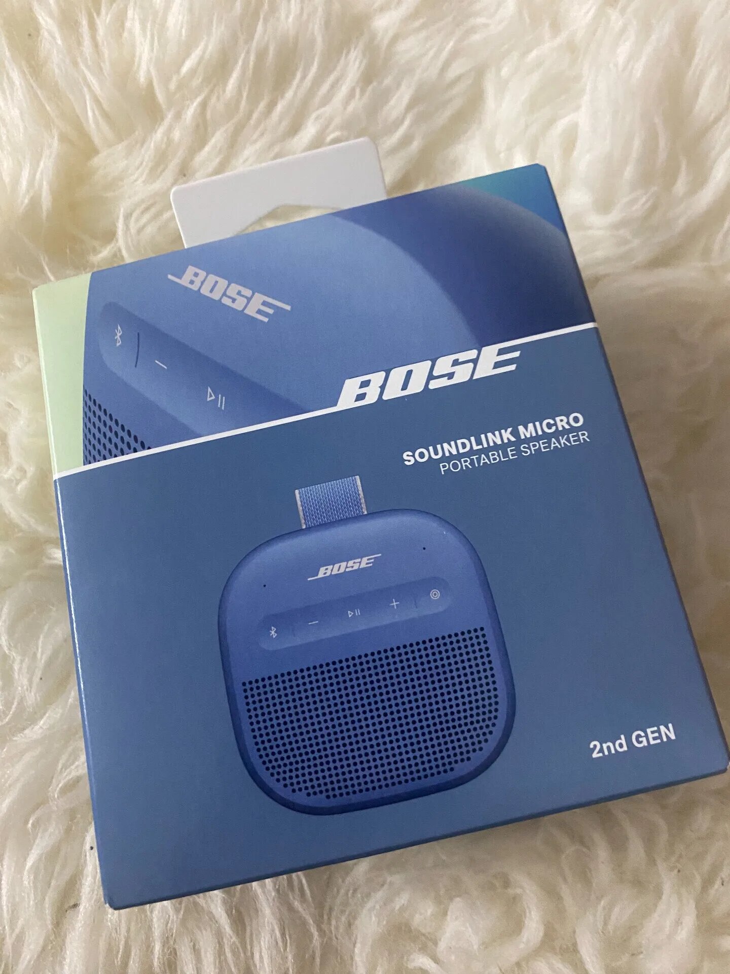 Bose SoundLink Micro 2nd Gen Беспроводная портативная колонка Micro II Blue
