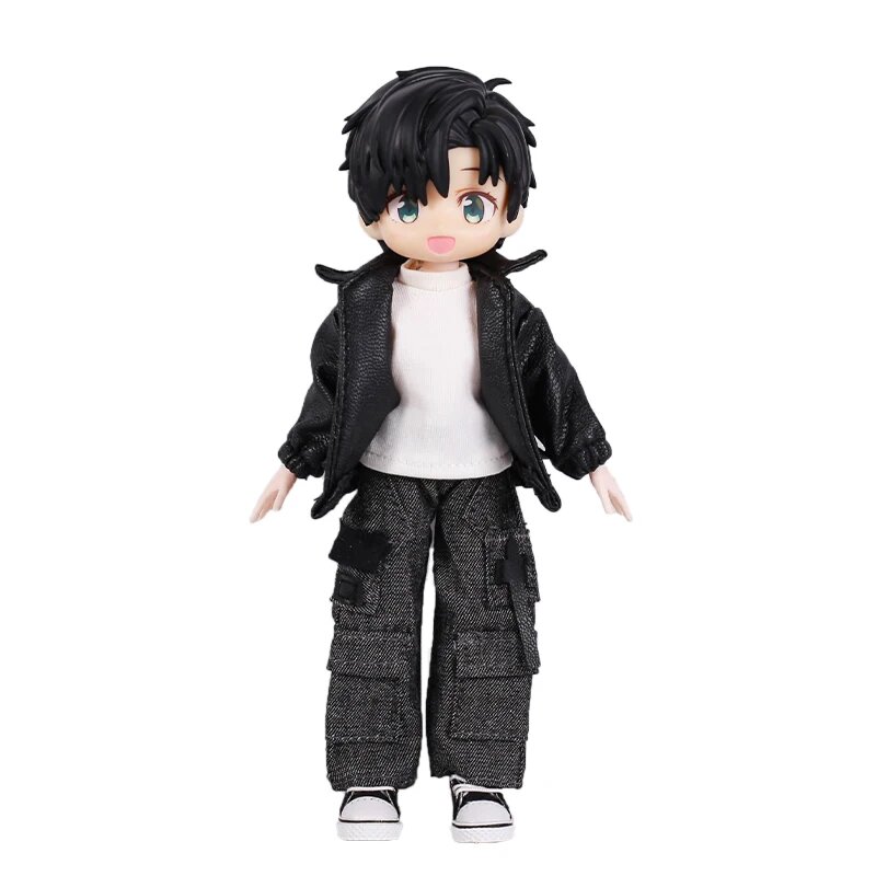 Кукольная одежда из хлопка BJD 3 предмета для куклы 17 см