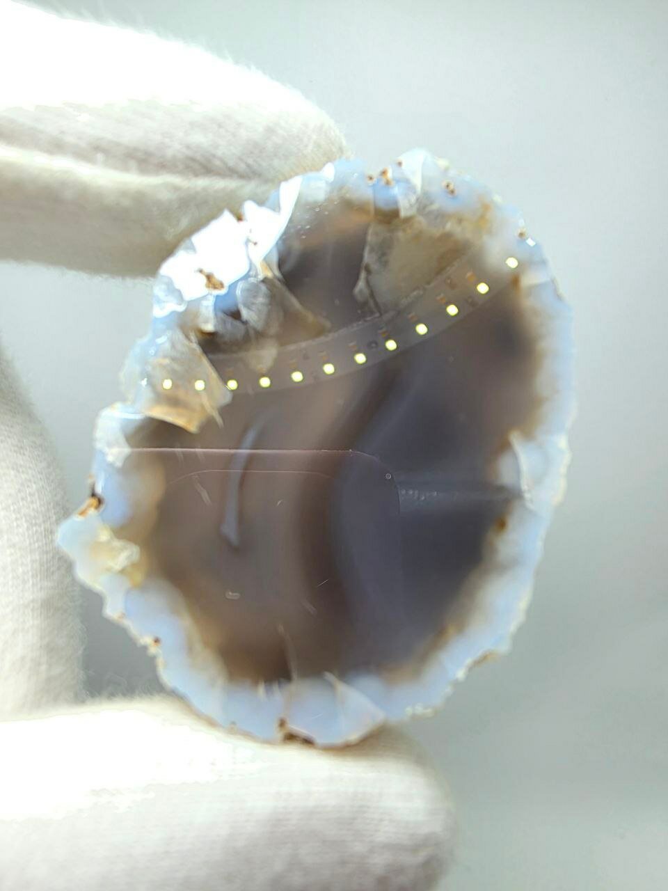 Тиманский агат (полированный) 50 мм, 64 г