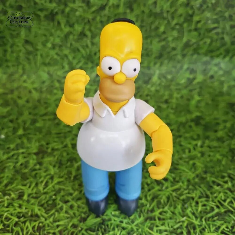 Фигурка Гомер Симпсон из сериала Симпсоны Jakks Pacific 17541, 15 см, пластик